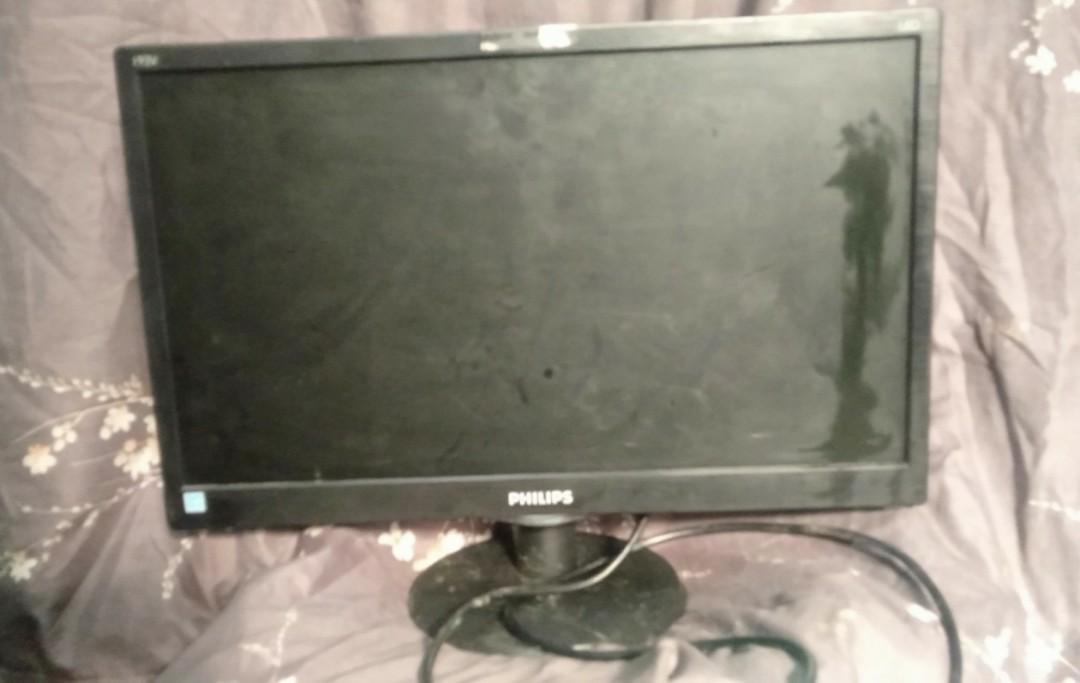 philips 193v led monitor 18.5, Computers & Tech, Parts & Accessories ...