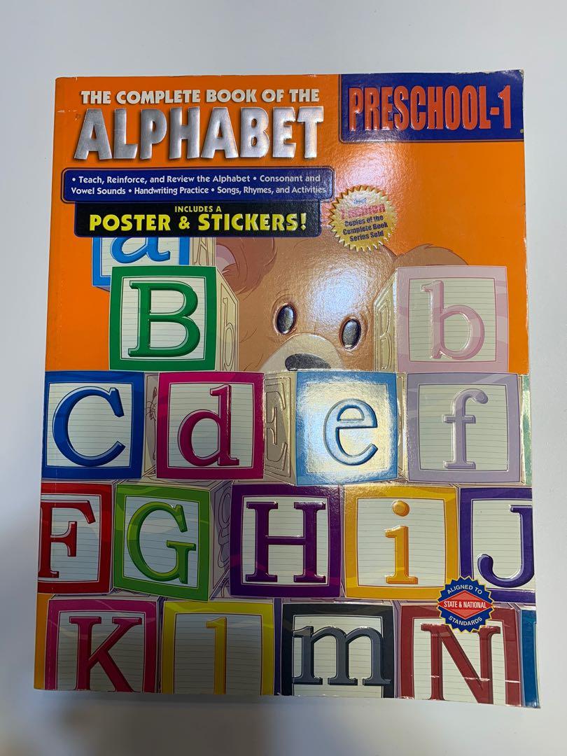 Alphabet Preschooler Workbook Phonics Training, Hobbies & Toys, Books ...