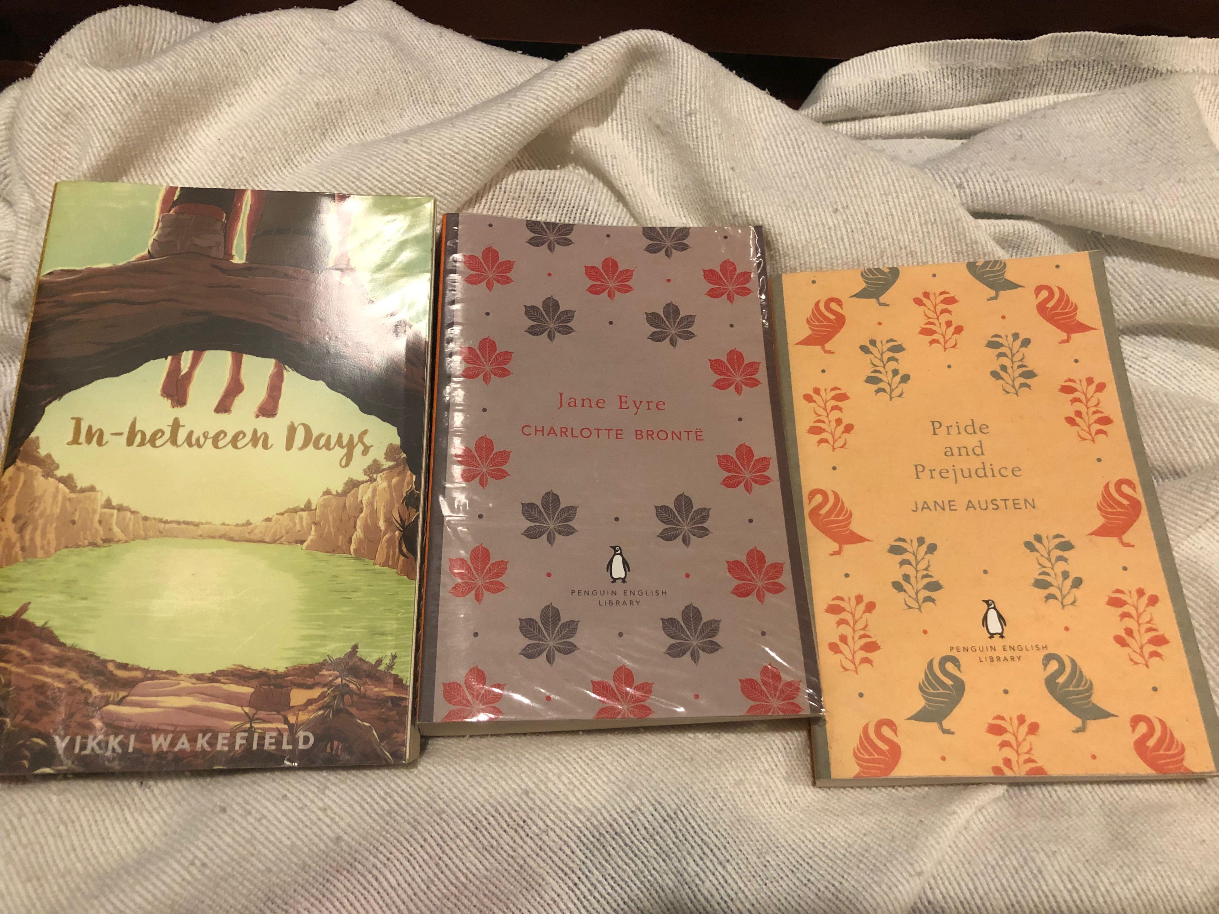 Pride and Prejudice, Jane Eyre, In-Between Days, Hobbies & Toys, Books ...