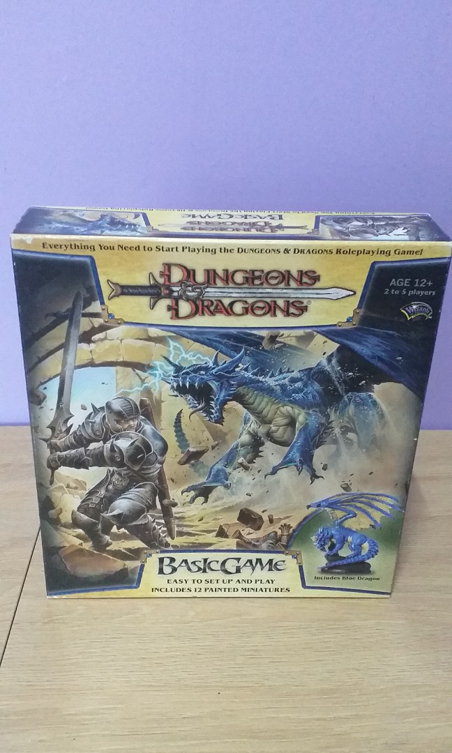 #RARE# DUNGEONS & DRAGONS BASIC GAME (2006), Hobbies & Toys, Toys & Games on Carousell