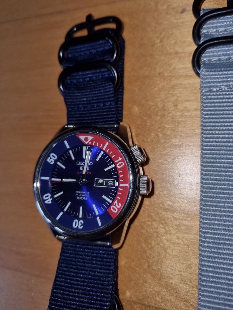 Seiko 5 Sports automatic diver watch SRPB25K1 Super Compressor style ...