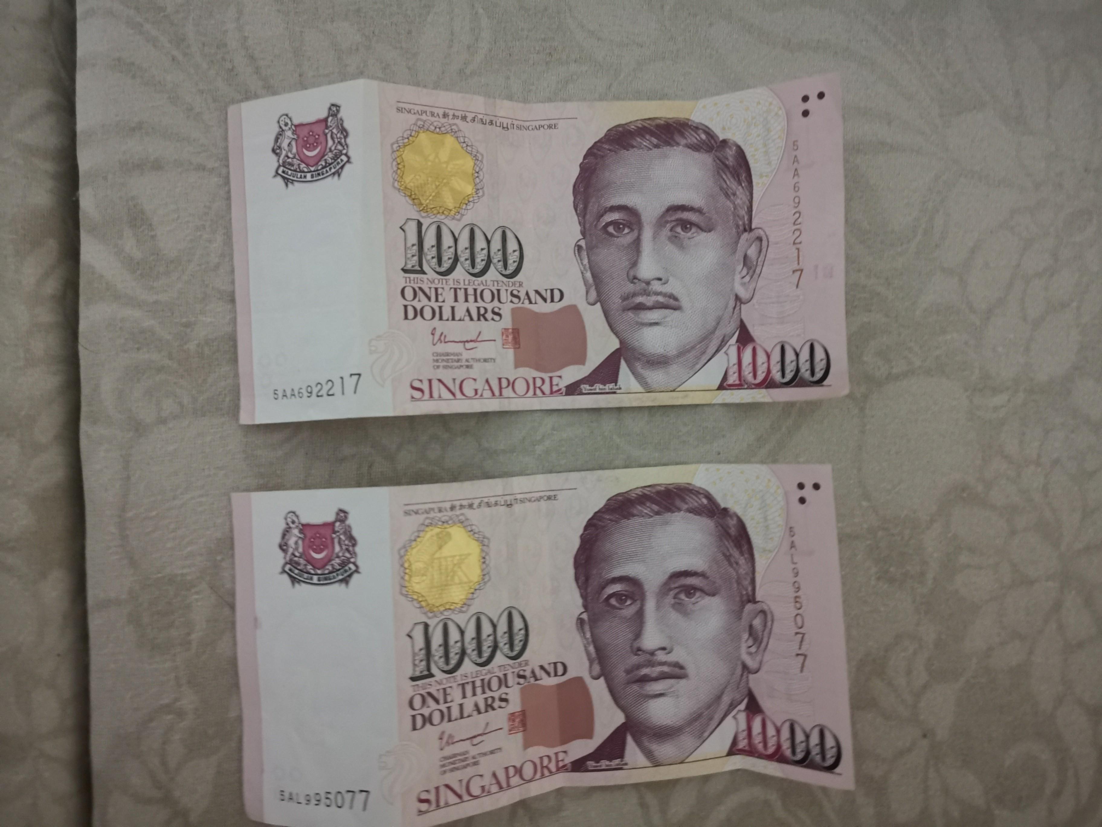SGD 1000 NOTES, Tickets & Vouchers, Vouchers on Carousell