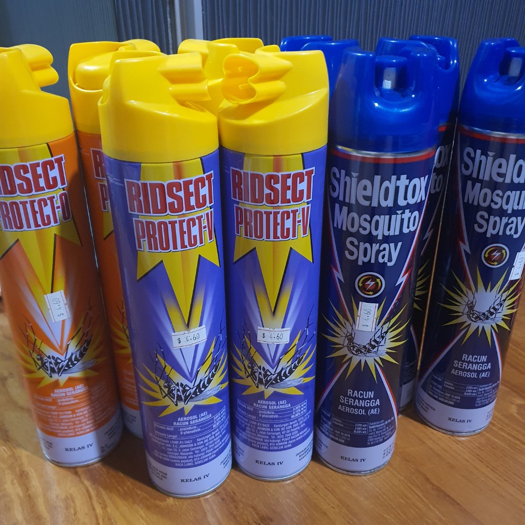 Shieldtox Mosquito Spray, Ridsect Protect O, V, Repellent, Insecticide ...