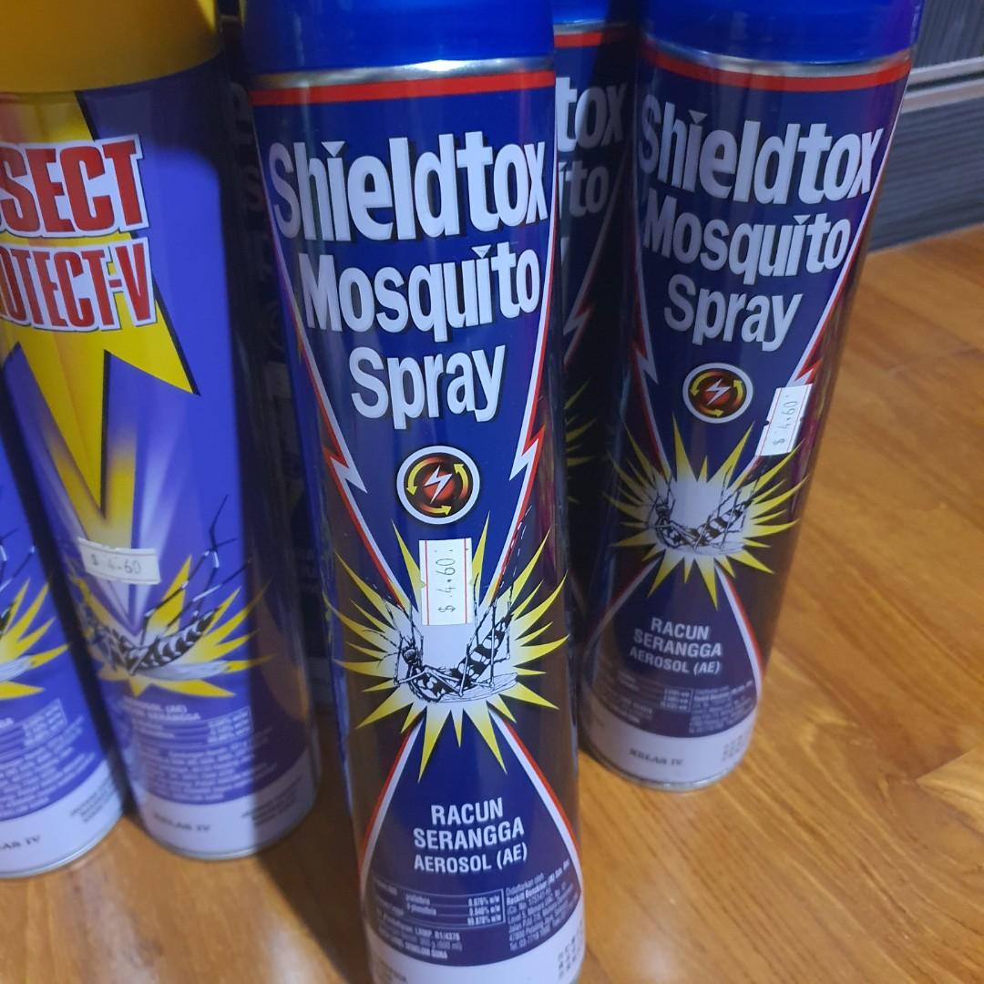 Shieldtox Mosquito Spray, Ridsect Protect O, V, Repellent, Insecticide ...
