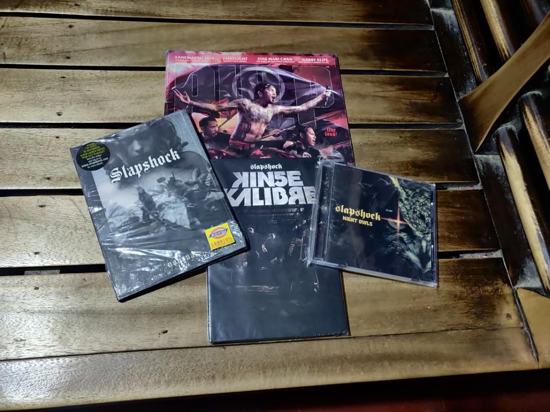 Slapshock Pulp Magazine + CD (Novena, Kinse Kalibre and Night Owl ...