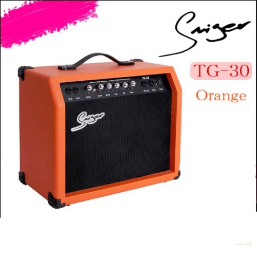 Smiger TG-30 Electric Guitar Amplifier, 30-watt, Orange, Audio ...