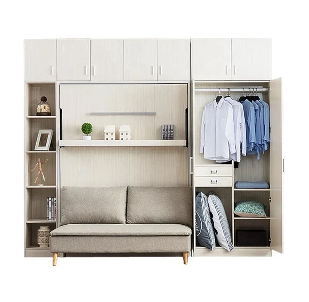 Space Saving Murphy Sofa Wall Bed, Furniture & Home Living, Furniture ...