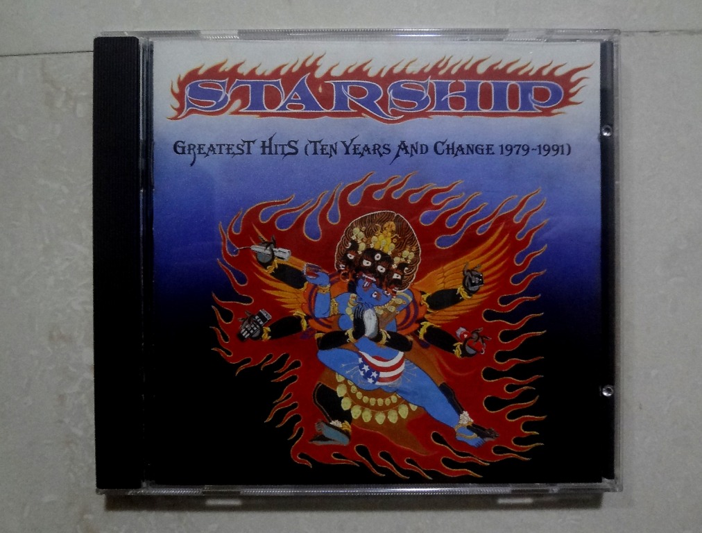 STARSHIP CD Greatest Hits (Ten Years And Change 1979 - 1991), Hobbies ...