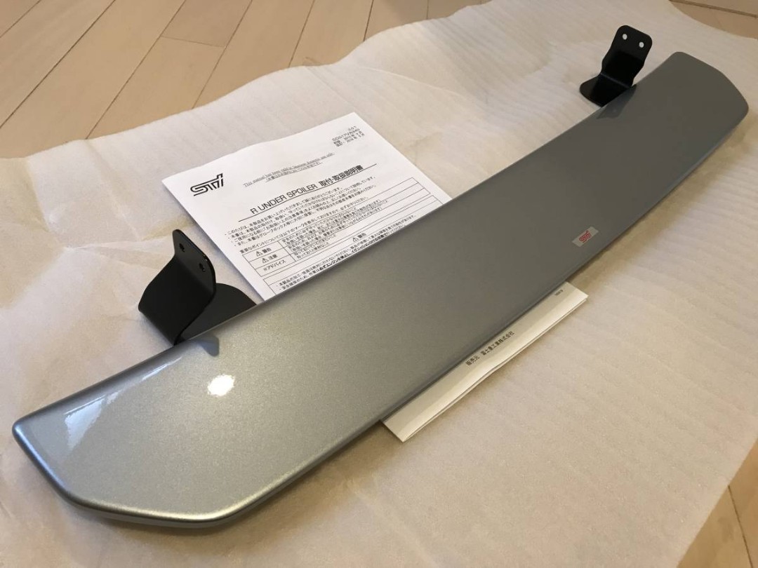 STI Subaru Technical WRX STI (VA) 尾翼下擾流板, 汽車配件, 改裝、內外零件 - Carousell