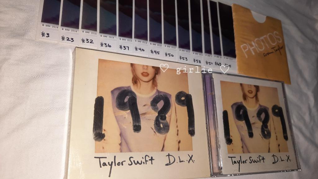 TAYLOR SWIFT - 1989 Deluxe (DLX) CD Album with 13 Random Polaroids ...