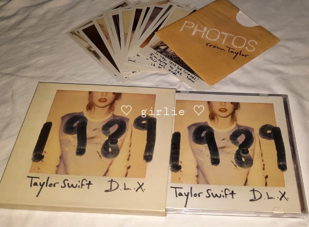 TAYLOR SWIFT - 1989 Deluxe (DLX) CD Album with 13 Random Polaroids ...
