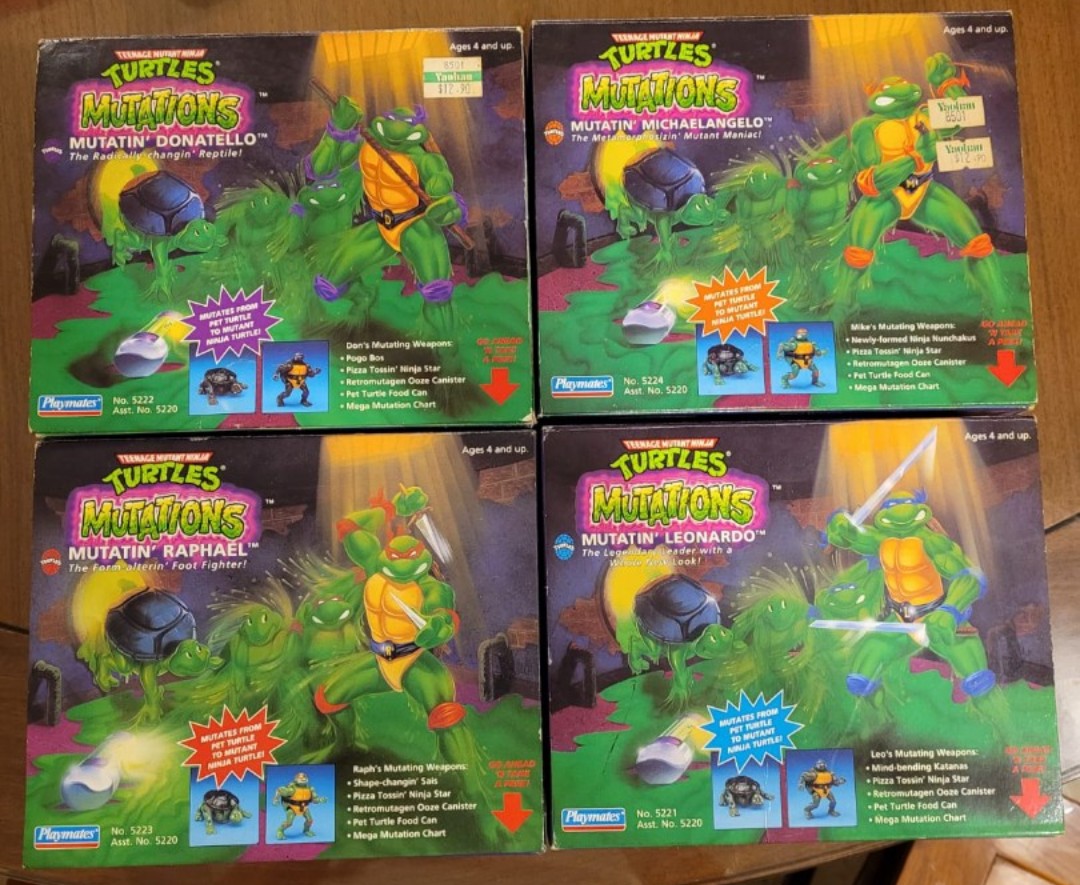 Teenage mutant ninja turtles (tmnt) mutations, Hobbies & Toys, Toys ...