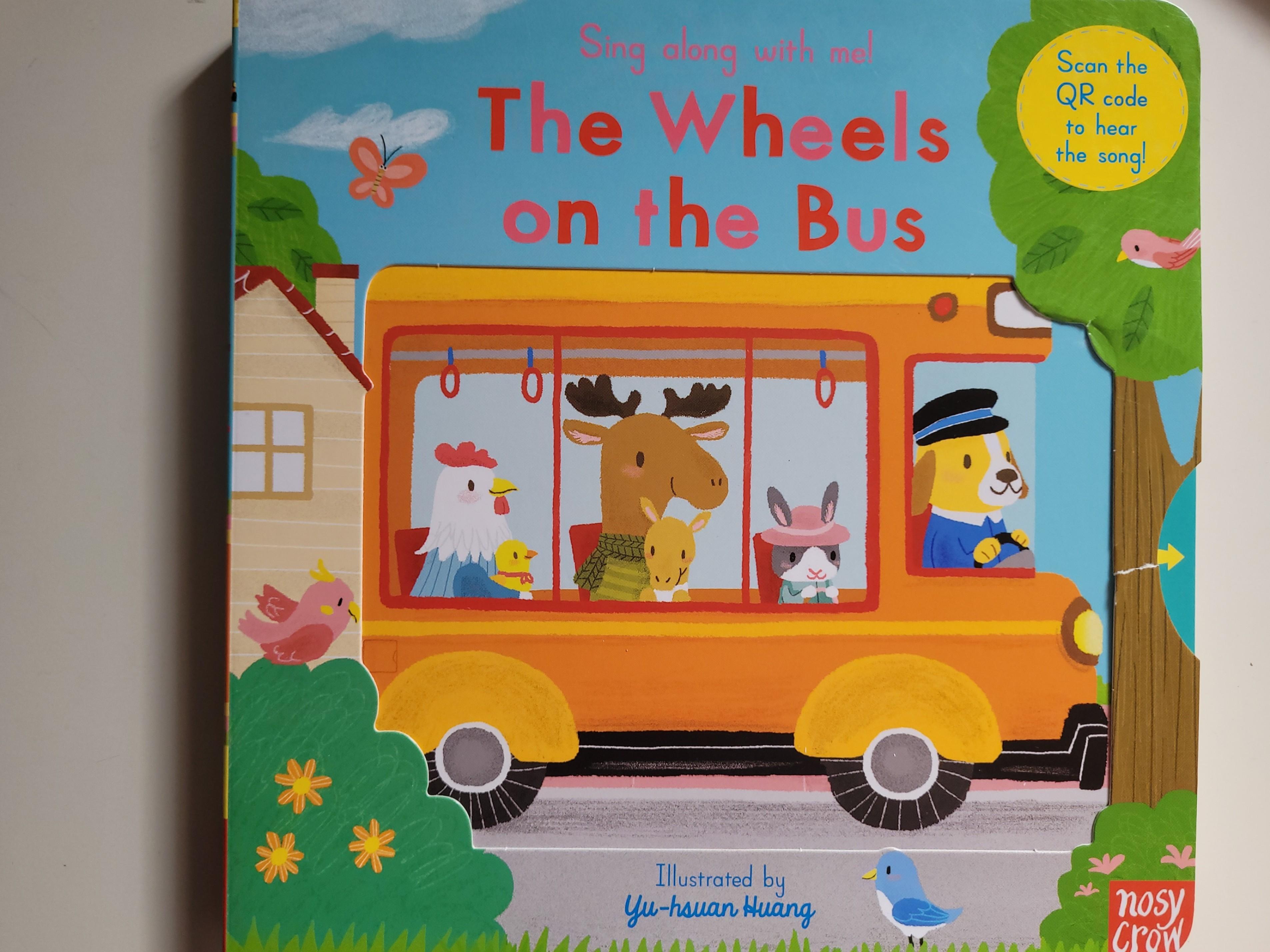 The Wheels on the Bus (nosy crow) interactive children toddler song ...
