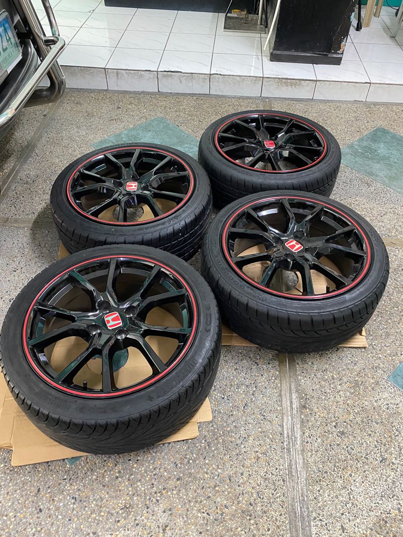 17 inch Honda Type R Wheels 4x100, Car Parts & Accessories, Mags and ...