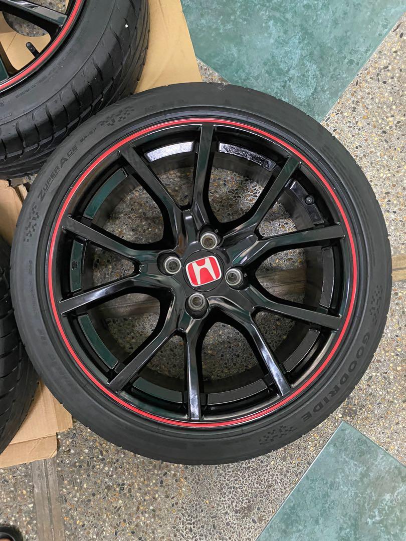 17 inch Honda Type R Wheels 4x100, Car Parts & Accessories, Mags and ...