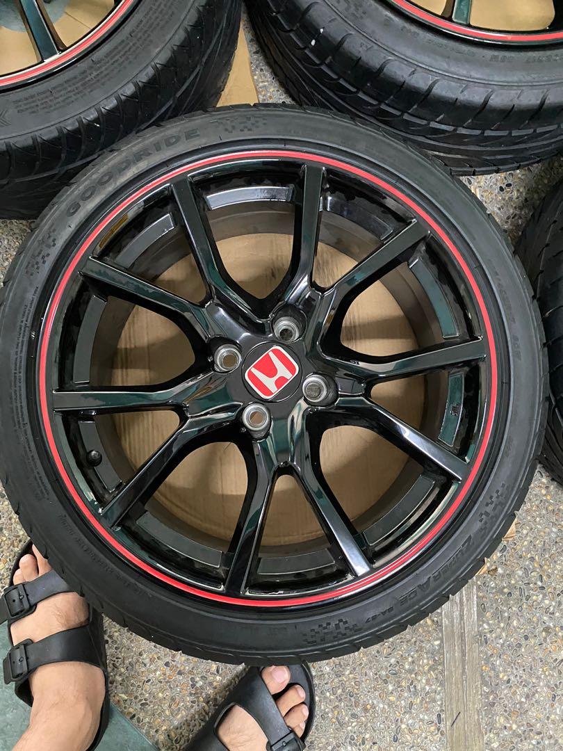 17 inch Honda Type R Wheels 4x100, Car Parts & Accessories, Mags and ...
