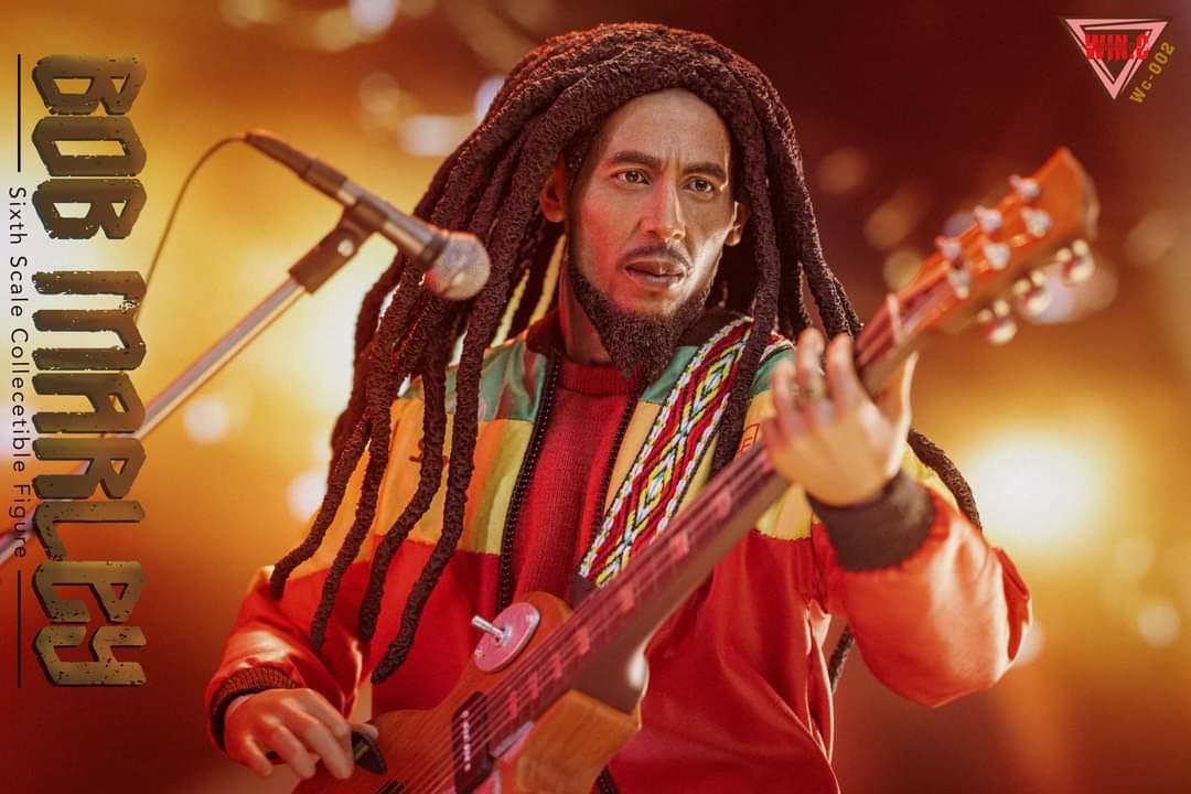 2 Headsculpt Win C Studio WC002 1/6 scale Legendary Pacifist Singer Bob ...