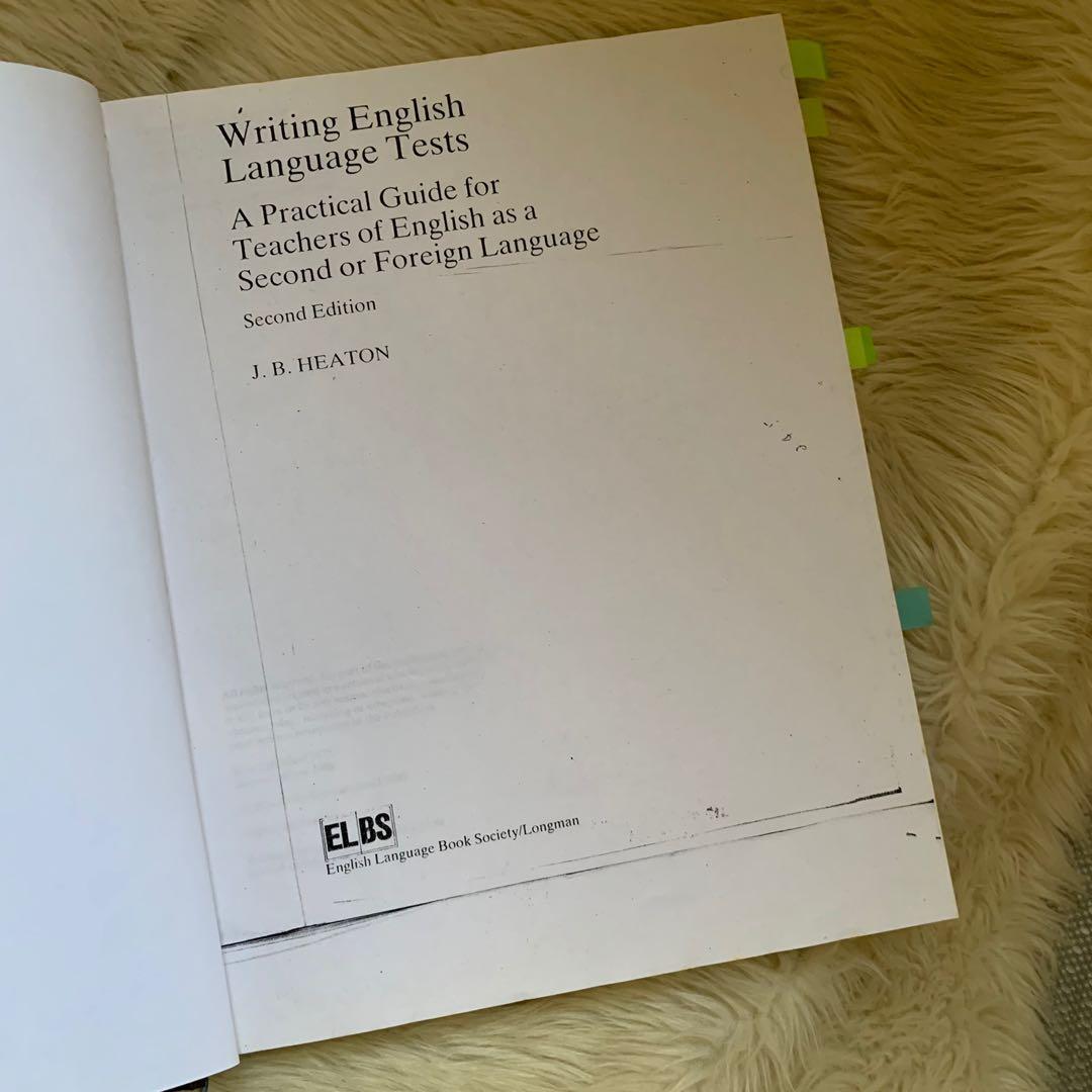 Writing English Language Test (English as Second Language), Hobbies ...