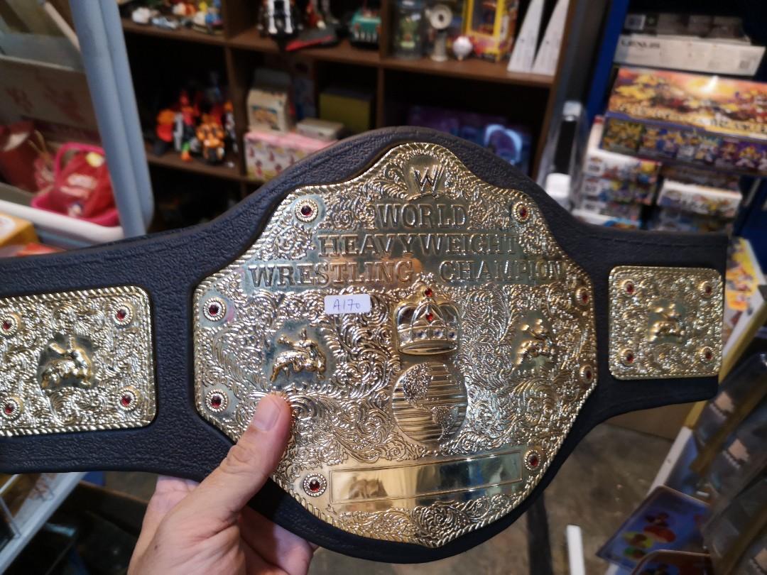 Wwe wrestling belt. Plastic, Hobbies & Toys, Collectibles & Memorabilia ...