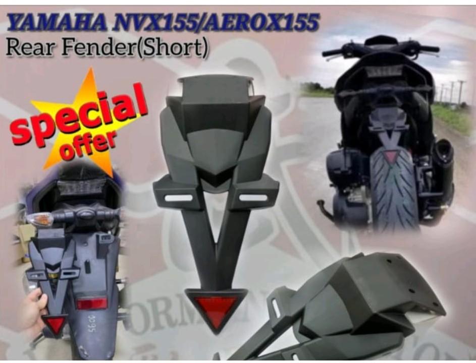 yamaha aerox rear fender short, Motorcycles, Motorcycle Accessories on ...