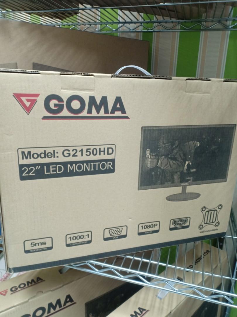 22Inch Goma Monitor, Computers & Tech, Parts & Accessories, Monitor ...