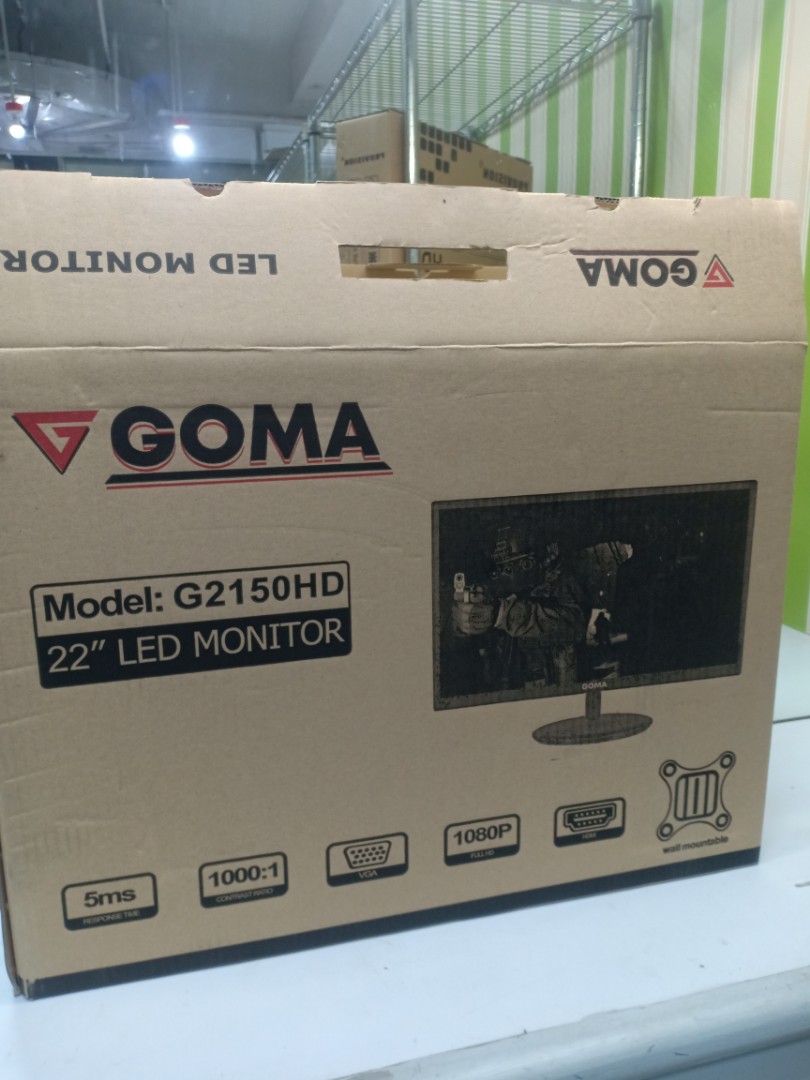 22Inch Goma Monitor, Computers & Tech, Parts & Accessories, Monitor ...