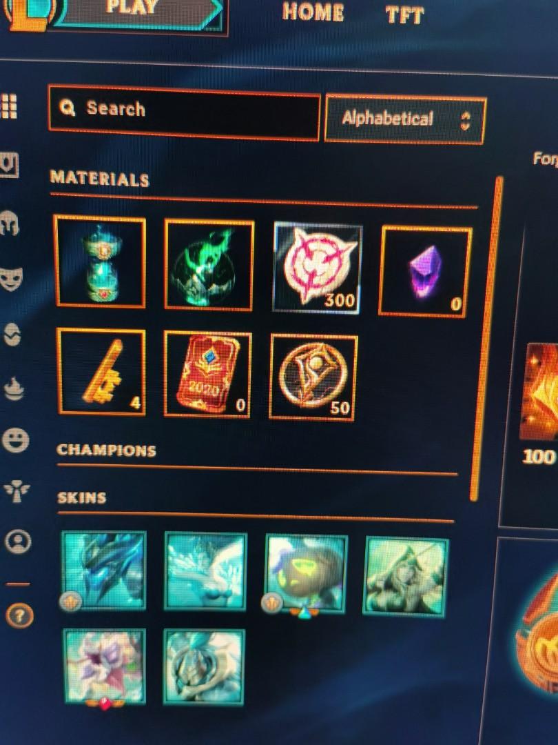 25k be league of legends account legendary skin unrank, Video Gaming ...