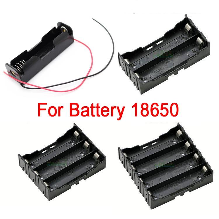 2 Slots 18650 3.7V Power Bank Case Battery Holder Storage Box Case ...