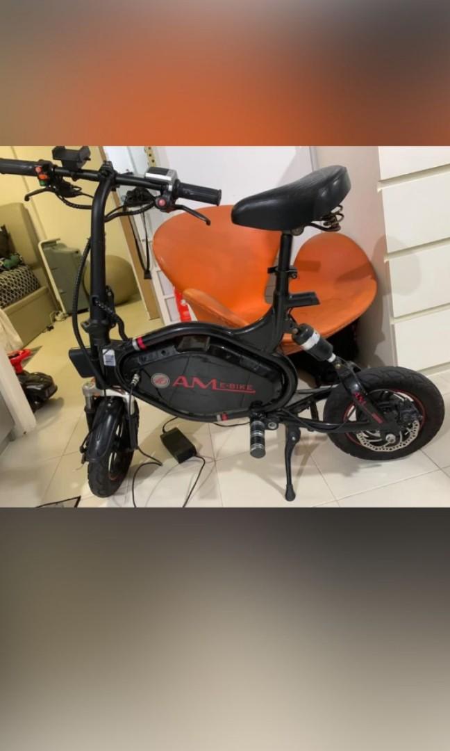 Am electric scooter, Sports Equipment, PMDs, E-Scooters & E-Bikes, E ...