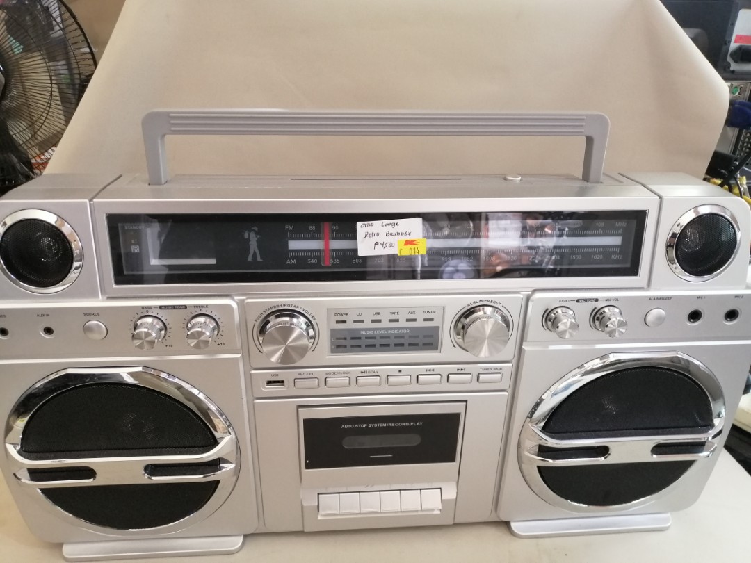 Anko Large Retro Boombox, Audio, Soundbars, Speakers & Amplifiers on ...