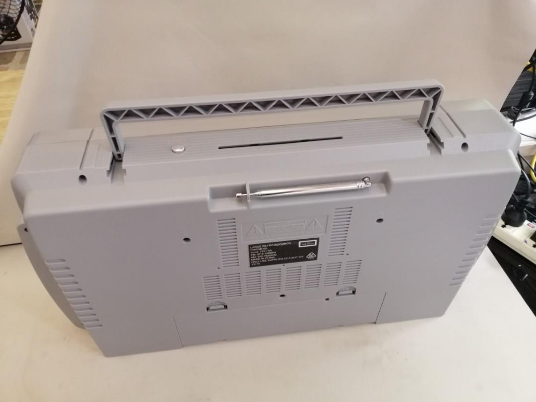 Anko Large Retro Boombox, Audio, Soundbars, Speakers & Amplifiers on ...