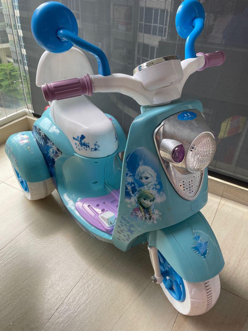 Anna Elsa frozen used motorbike, Babies & Kids, Going Out, Car Seats on ...