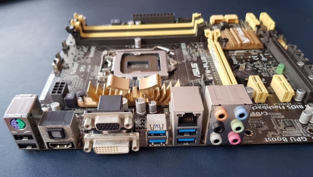 Asus Z87M-Plus Motherboard, Computers & Tech, Desktops on Carousell