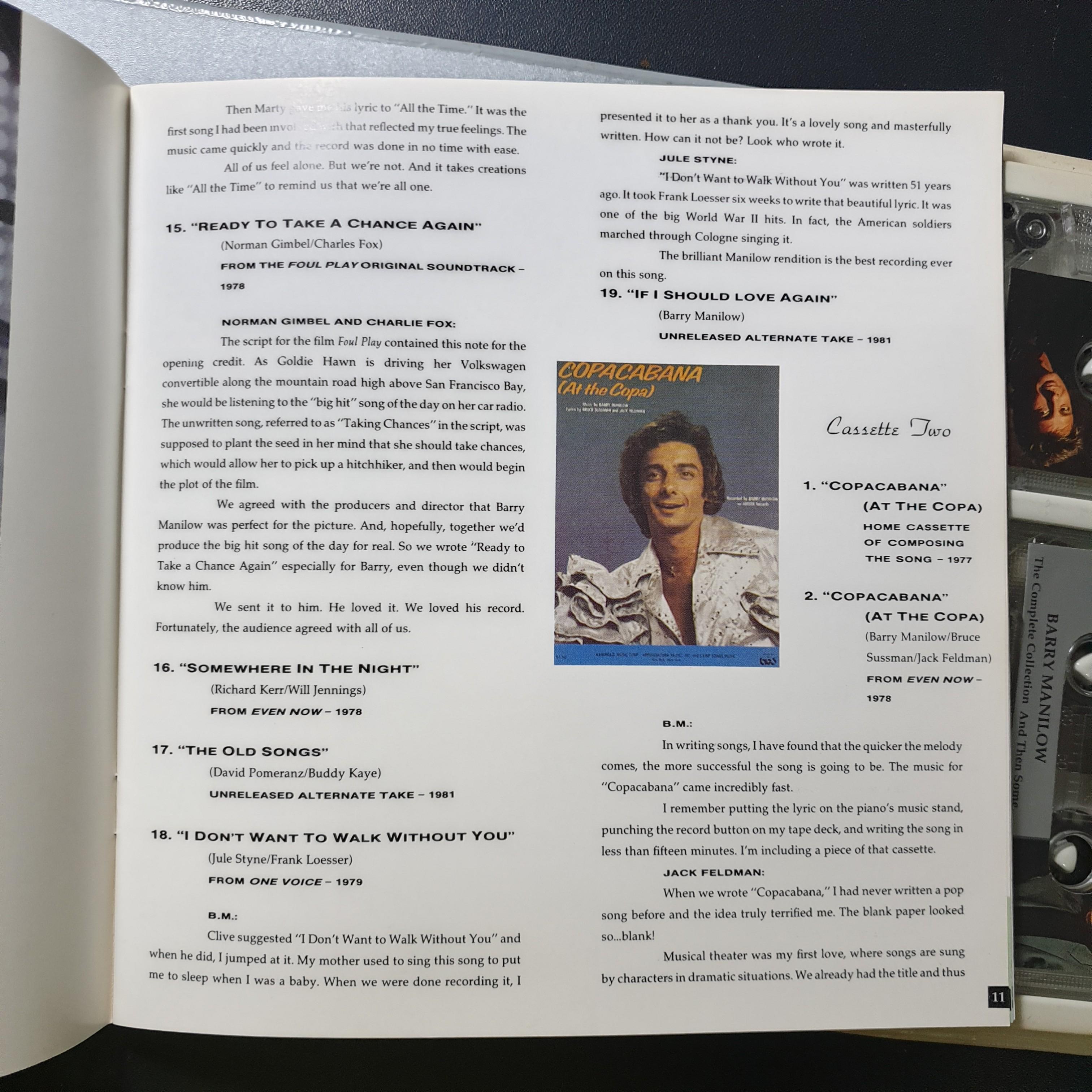 Barry Manilow The Complete Collection (with free concert DVD), Hobbies ...