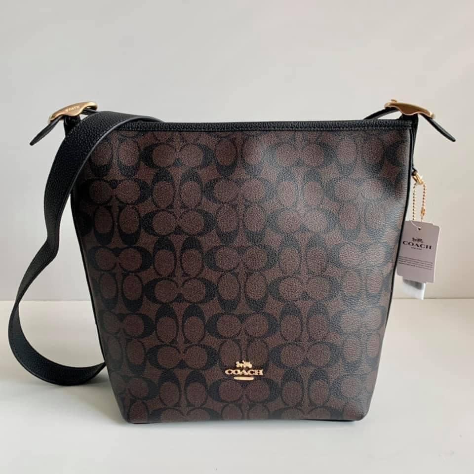 Coach Val Duffle Bag in Signature, Women's Fashion, Bags & Wallets ...