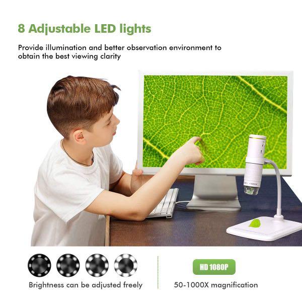 Dodocool wifi digital microscope, Computers & Tech, Parts & Accessories ...
