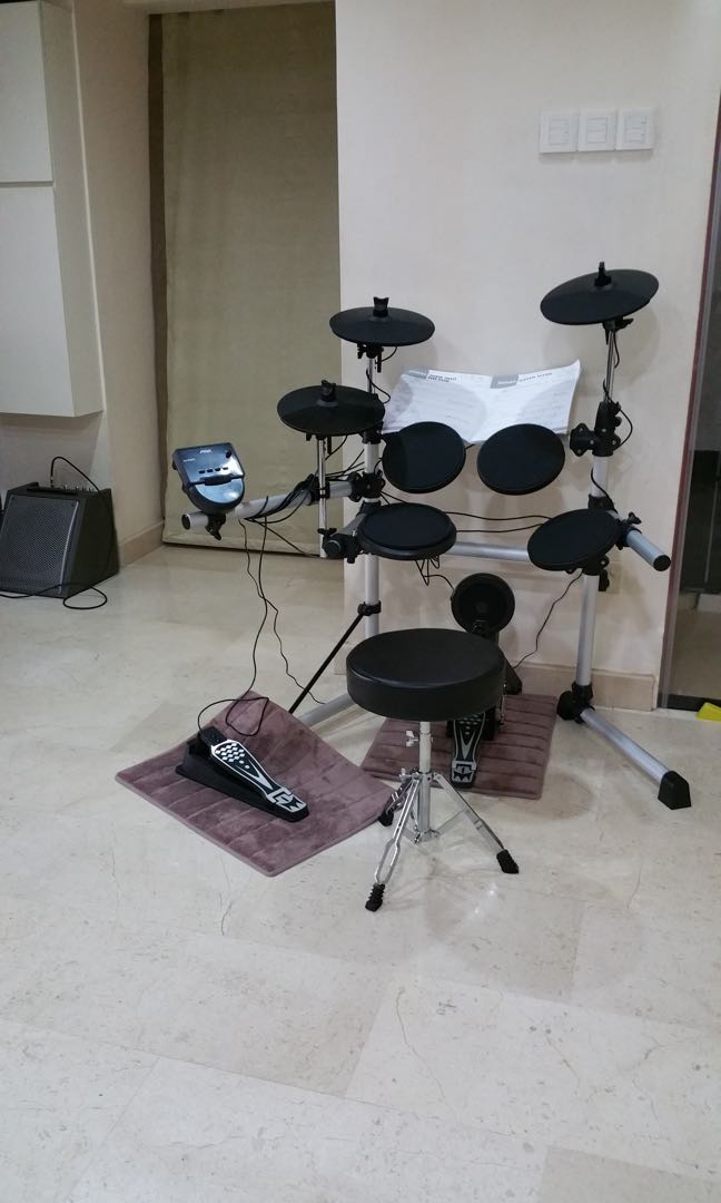 Drum- Muza Digital Drumset- DD403 with Medeli Drum Amplifier, Hobbies ...