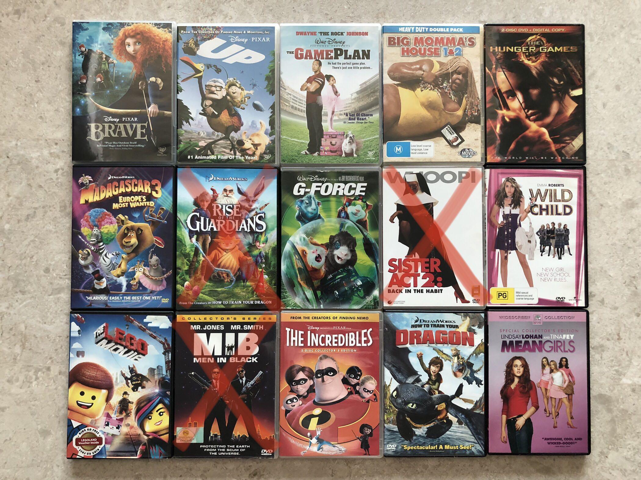 DVD movies VCDs & CDs, Hobbies & Toys, Music & Media, CDs & DVDs on Carousell