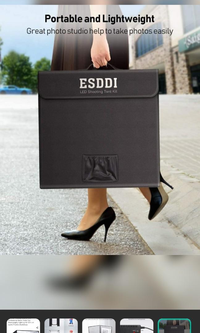 Esddi LED shooting tent kit PKL_D660, Photography, Photography ...