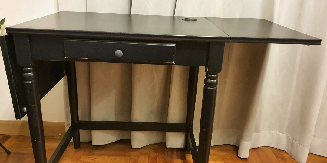 Extendable Study Table, Furniture & Home Living, Furniture, Tables ...