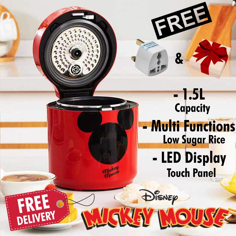 [Free Delivery] Genuine Disney Micky Mouse Intelligent 1.5L Automatic ...
