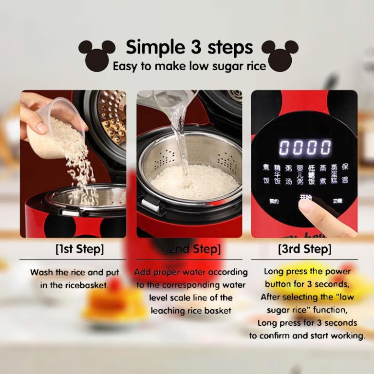 [Free Delivery] Genuine Disney Micky Mouse Intelligent 1.5L Automatic ...