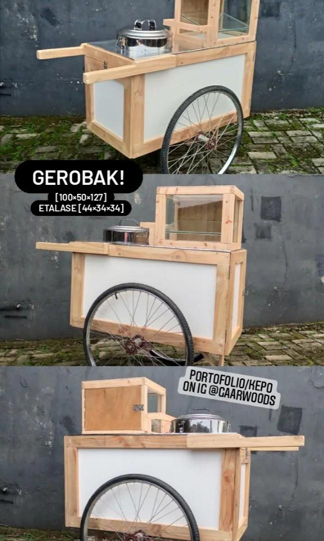 Gerobak (mini), Desain & Kerajinan Tangan, Lainnya di Carousell