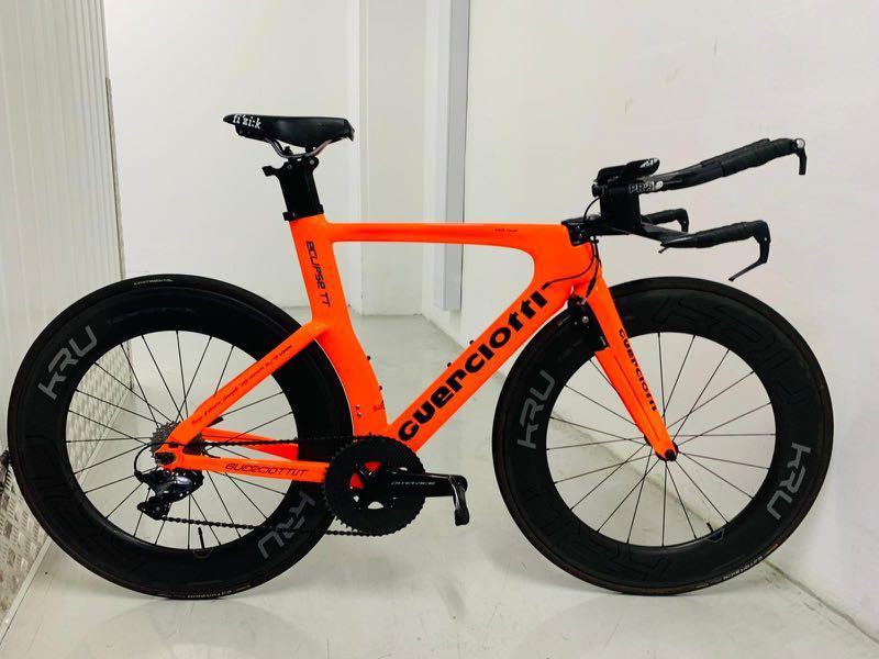 [RARE, Race Ready] Guerciotti Eclipse TT - aero time trial bike, Sports ...