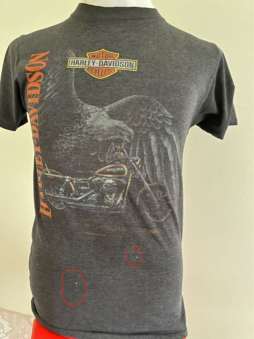 Harley Davidson Vintage, Men's Fashion, Tops & Sets, Tshirts & Polo ...