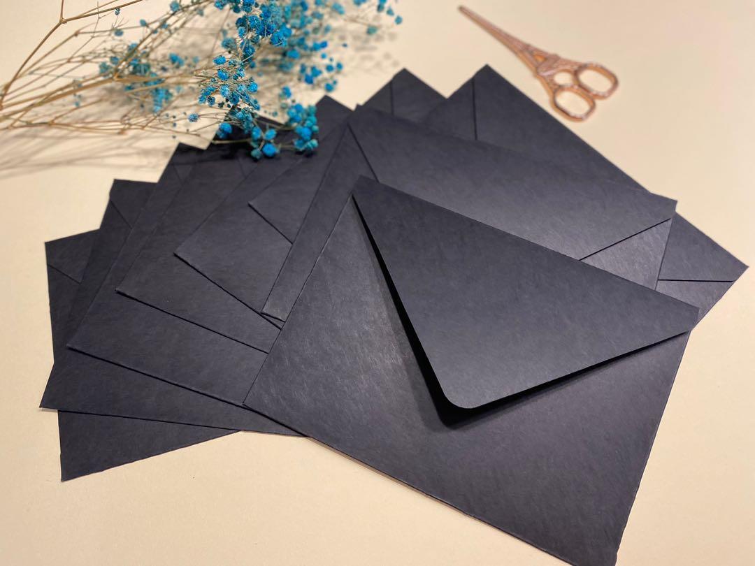 black envelope a5