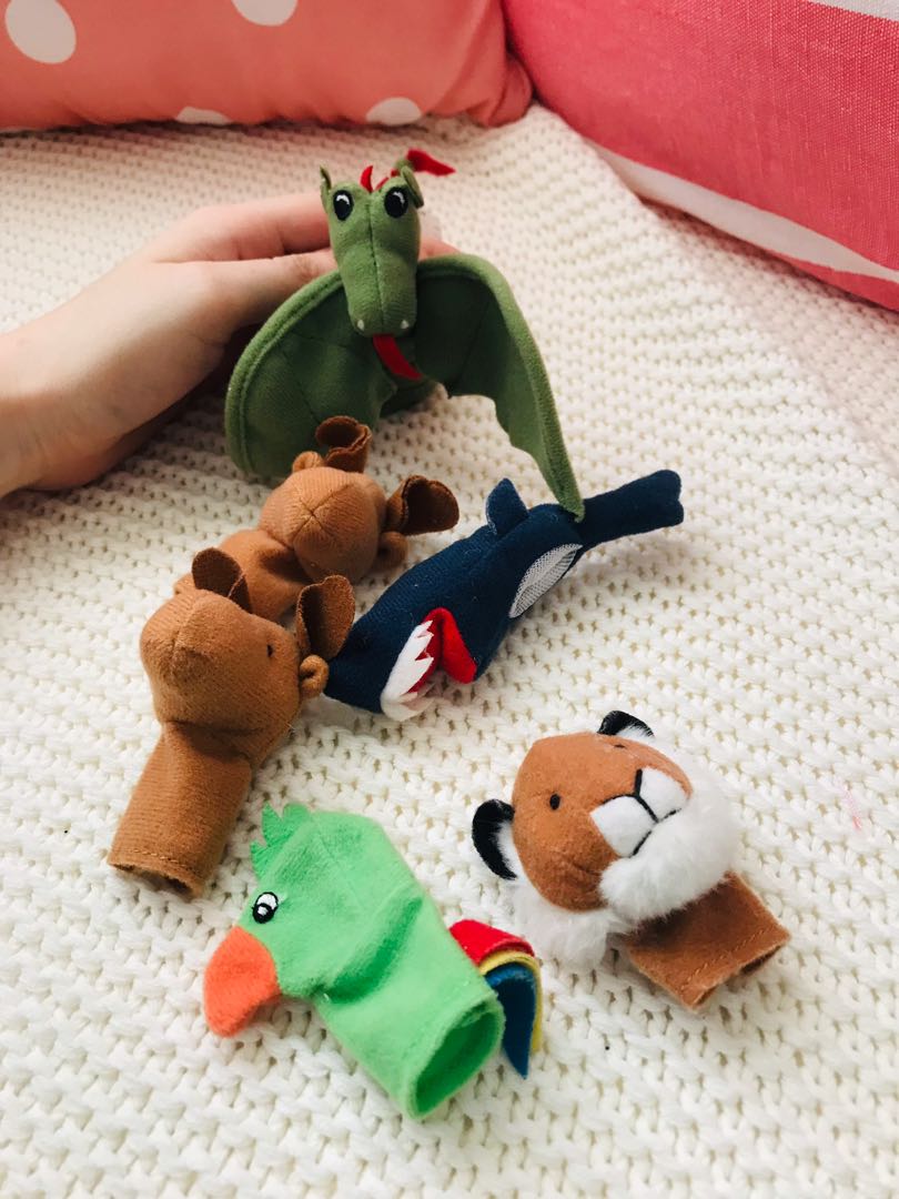 IKEA TITTA DJUR Finger Puppets Toys, Hobbies & Toys, Toys & Games on ...