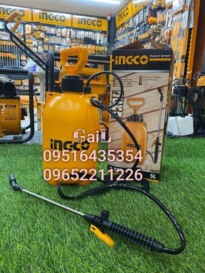 INGCO 5L Pressure Sprayer, Furniture & Home Living, Gardening, Hose and ...