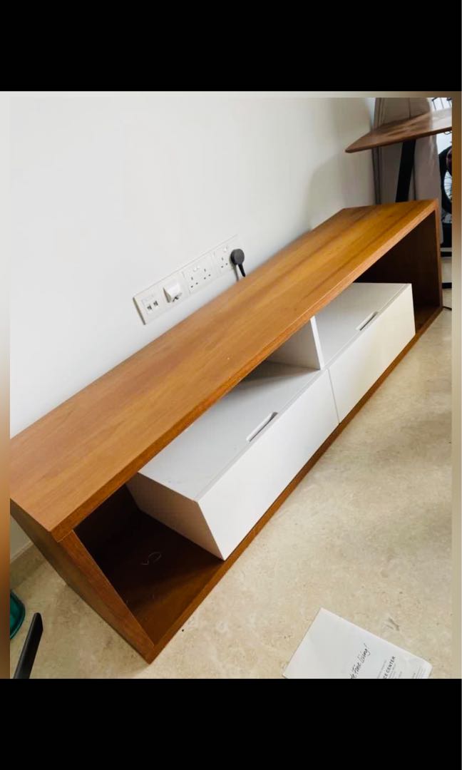 Japandi-Style TV console for sale, Furniture & Home Living, Furniture ...