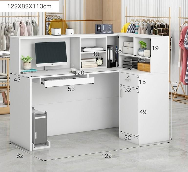 L shaped Counter table, Furniture & Home Living, Furniture, Other Home ...